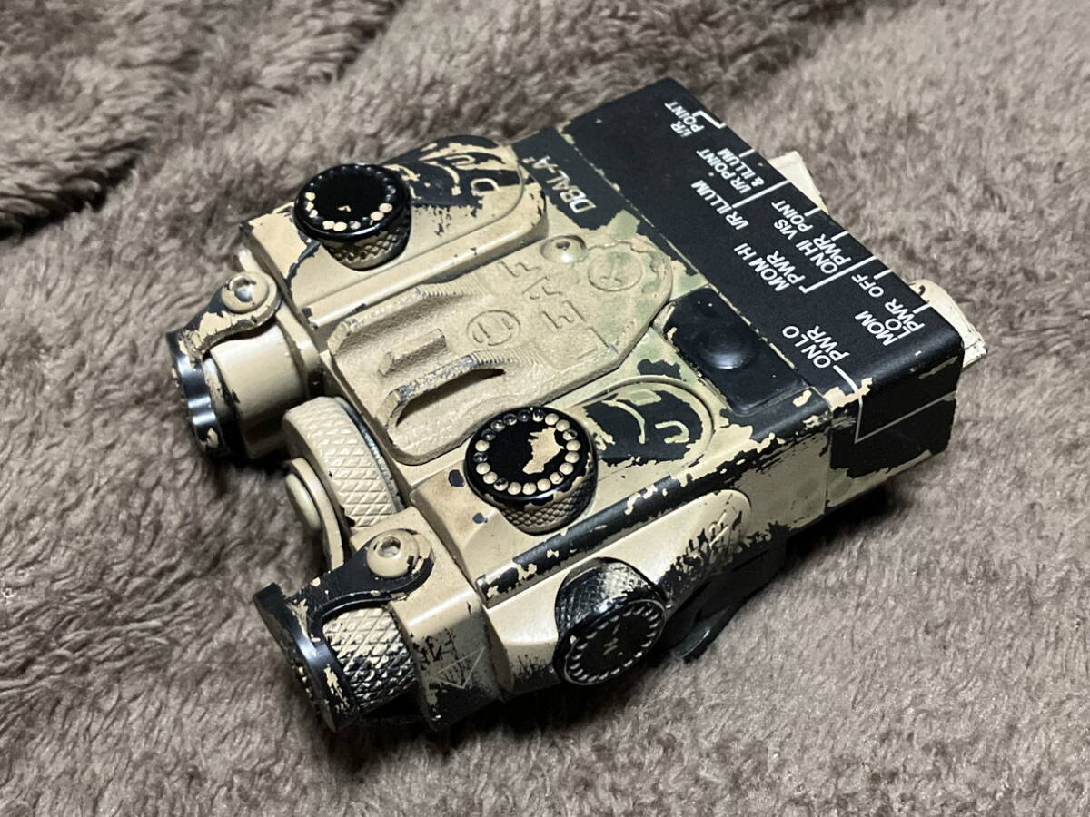 塗装 難有 G&P PEQ-15 DBAL-A2 メタル製 検 M4 mk18 HK416 SR-16 N16 Seals Devgru ...