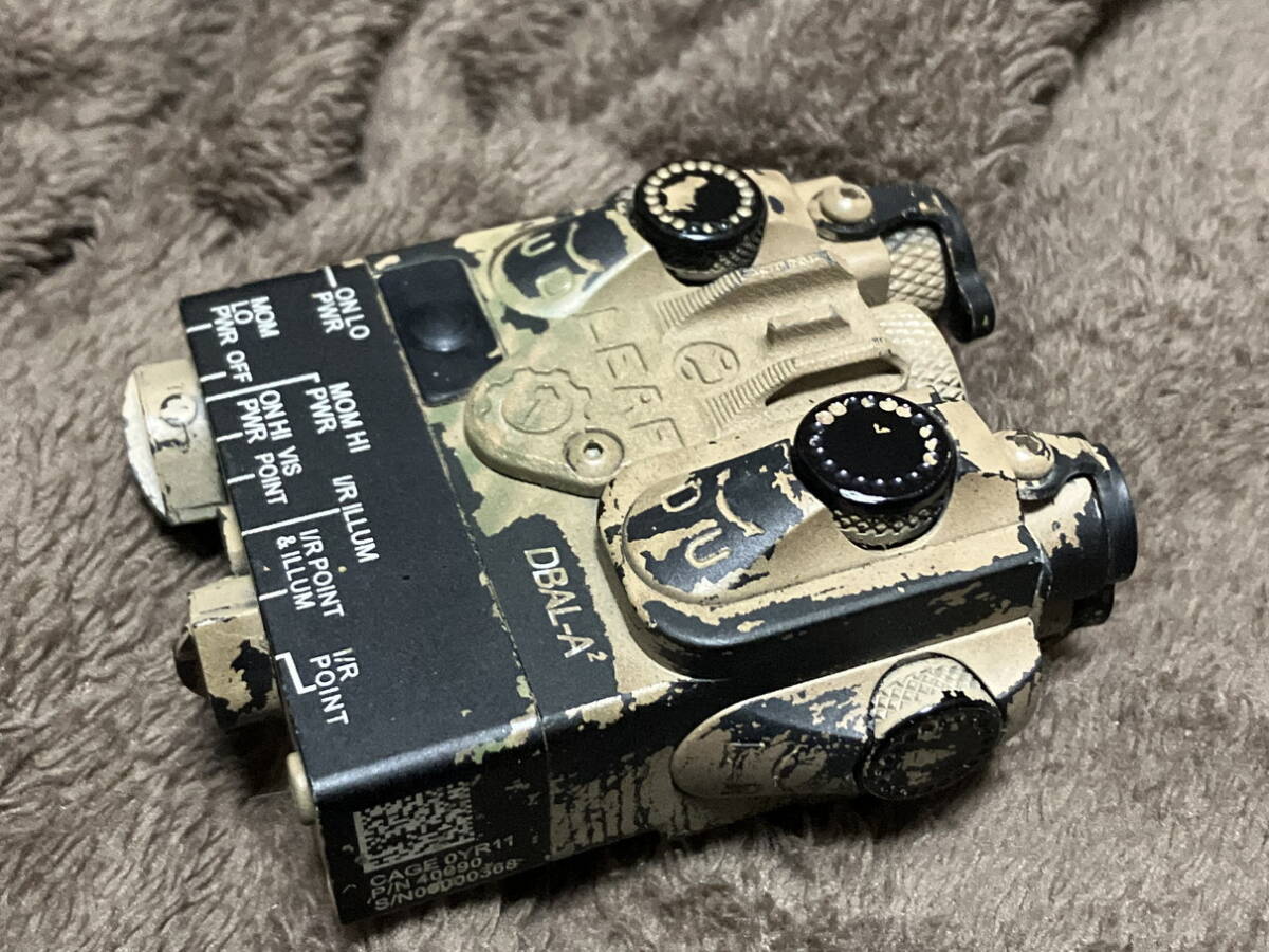 塗装 難有 G&P PEQ-15 DBAL-A2 メタル製 検 M4 mk18 HK416 SR-16 N16 Seals Devgru ...