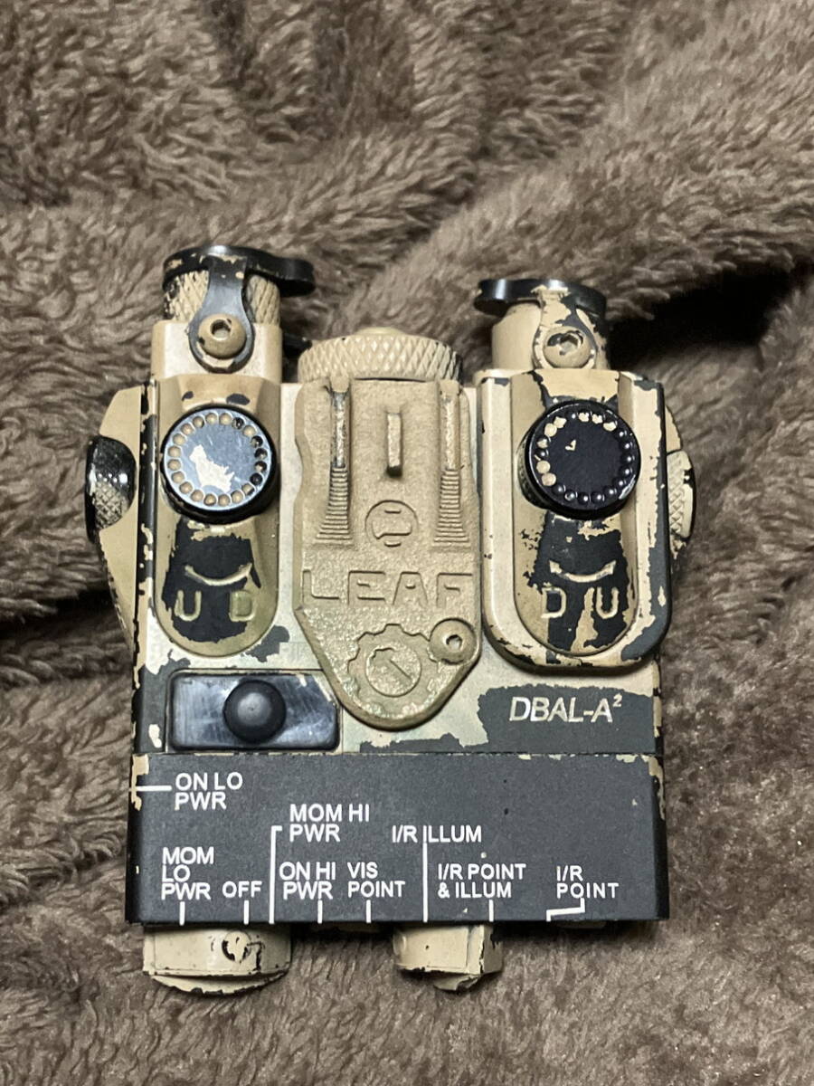 塗装 難有 G&P PEQ-15 DBAL-A2 メタル製 検 M4 mk18 HK416 SR-16 N16 Seals Devgru ...