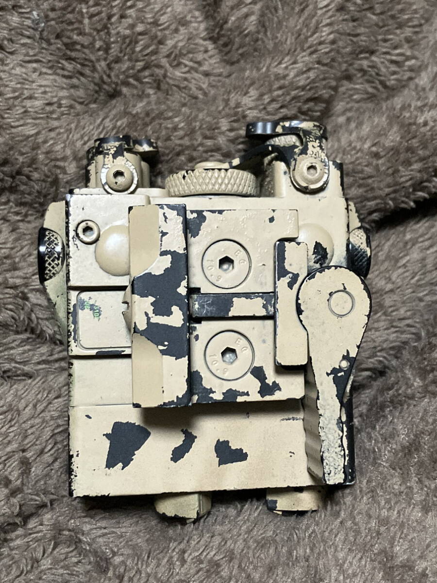 塗装 難有 G&P PEQ-15 DBAL-A2 メタル製 検 M4 mk18 HK416 SR-16 N16 Seals Devgru ...