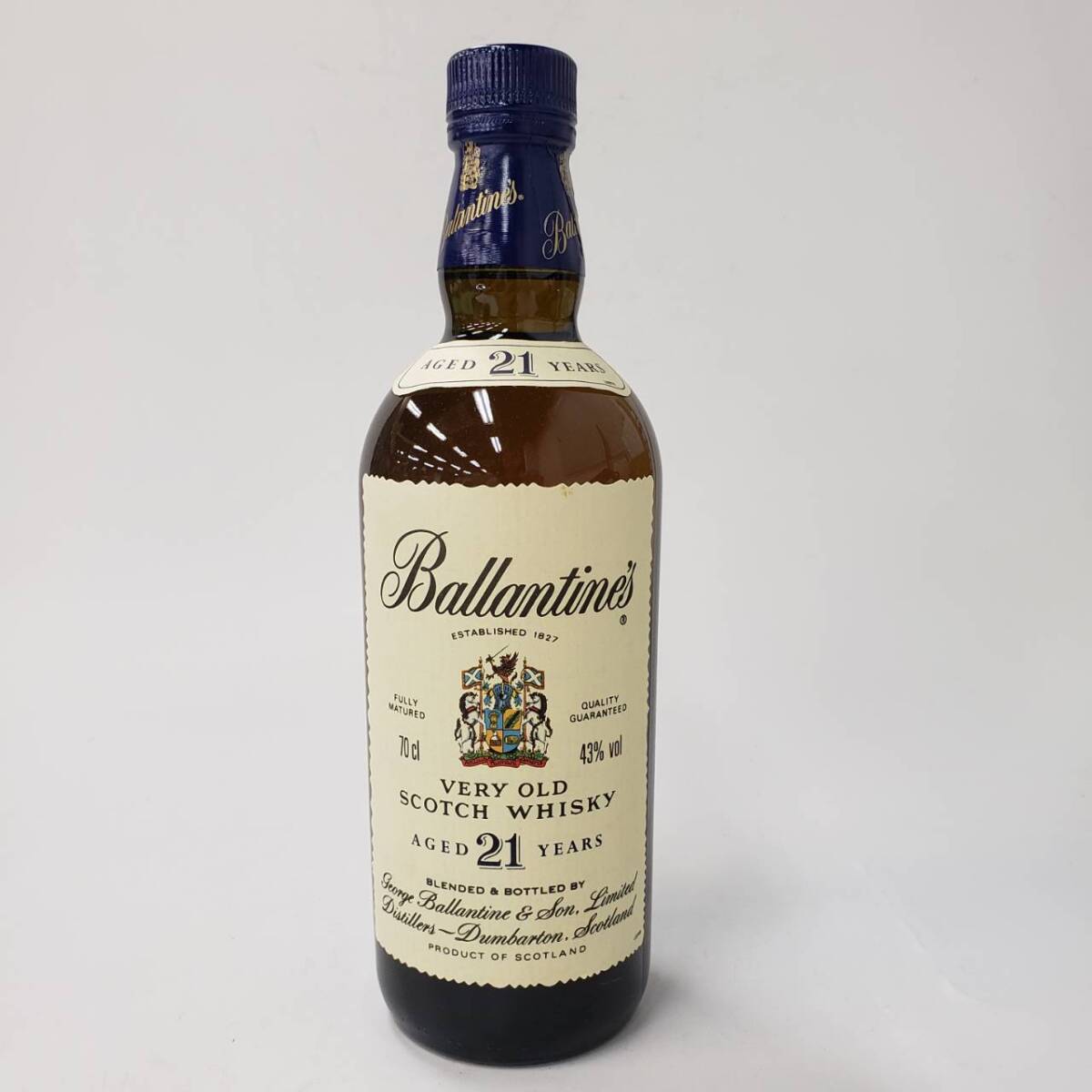 24品/A047686-2/M102-524/KH6000 酒 Ballantine's VERY OLD SCOTCH WHISKY AGED 21 YEARS バランタイン スコッチ 43 ...