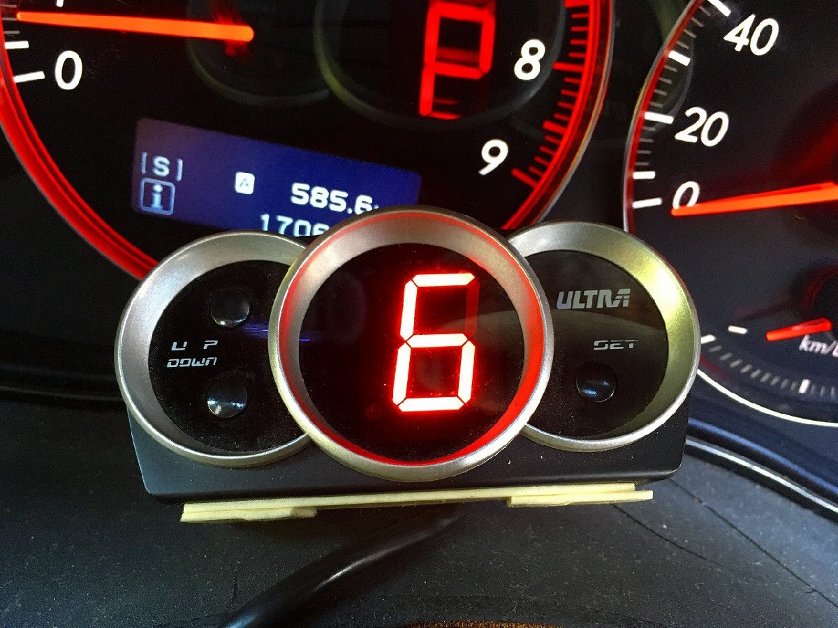 r管理76527 H19 レガシィ BP5 ULTRA Shift Indicator シフトインジケーター Model No.4500(追加 ...