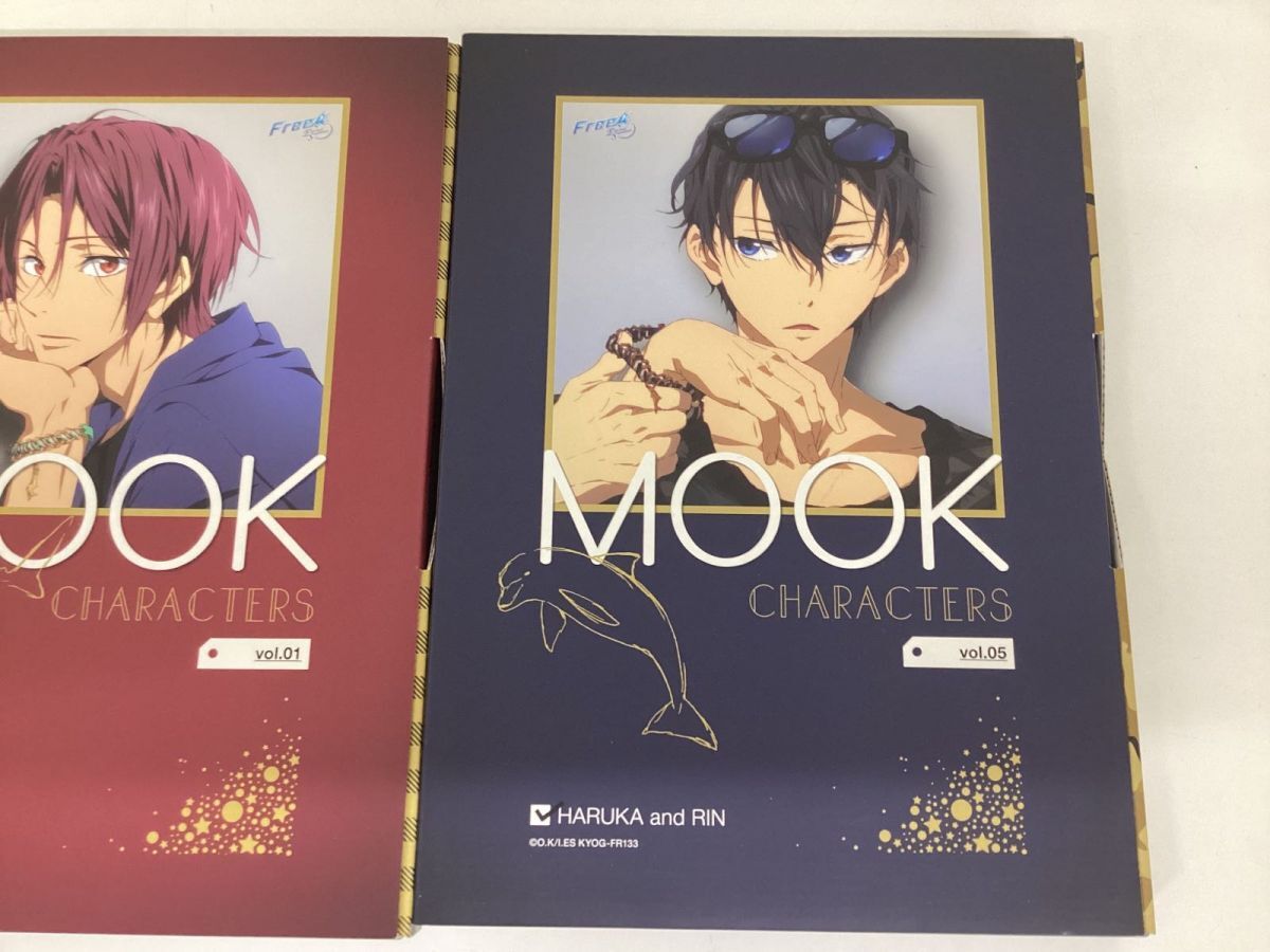 現状 Free Eternal Summer CHARACTERS MOOK vol.1 RIN and SOSUKE vol.04 HARUKA and MAKOTO vol.5 ...