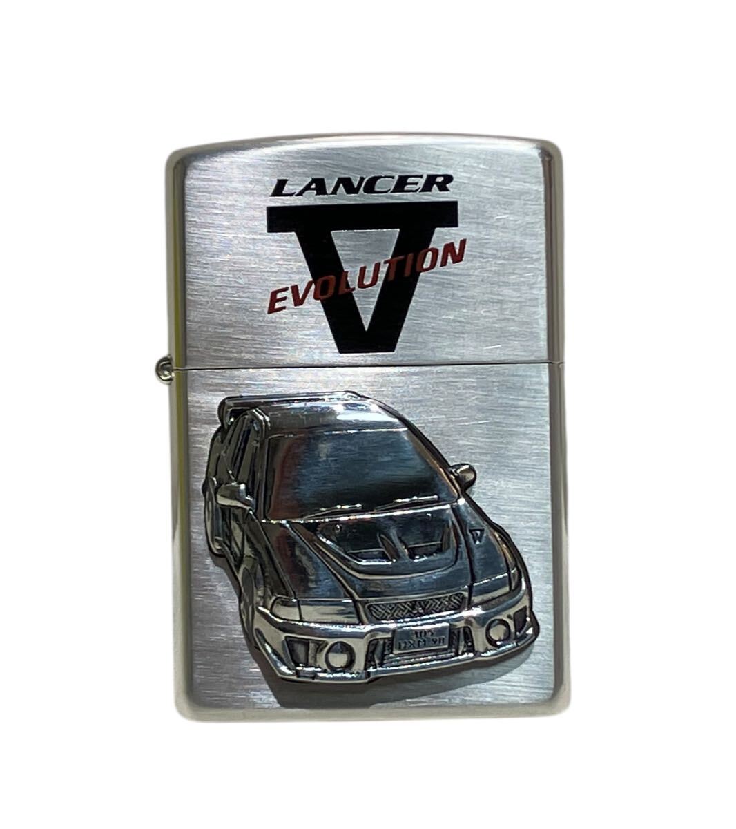 現状品 着火未確認 ZIPPO ジッポー 三菱 LANCER EVOLUTION V ランサーエボリューション ランエボ5 リミテッド ...