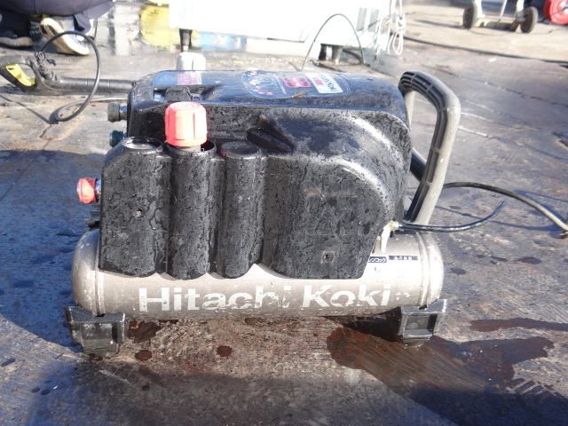 H3276 HITACHI KOKI 日立工機 EC1433H エアーコンプレッサー エアコンプレッサ 高圧 エアーツール エアー 動作未確認 ...