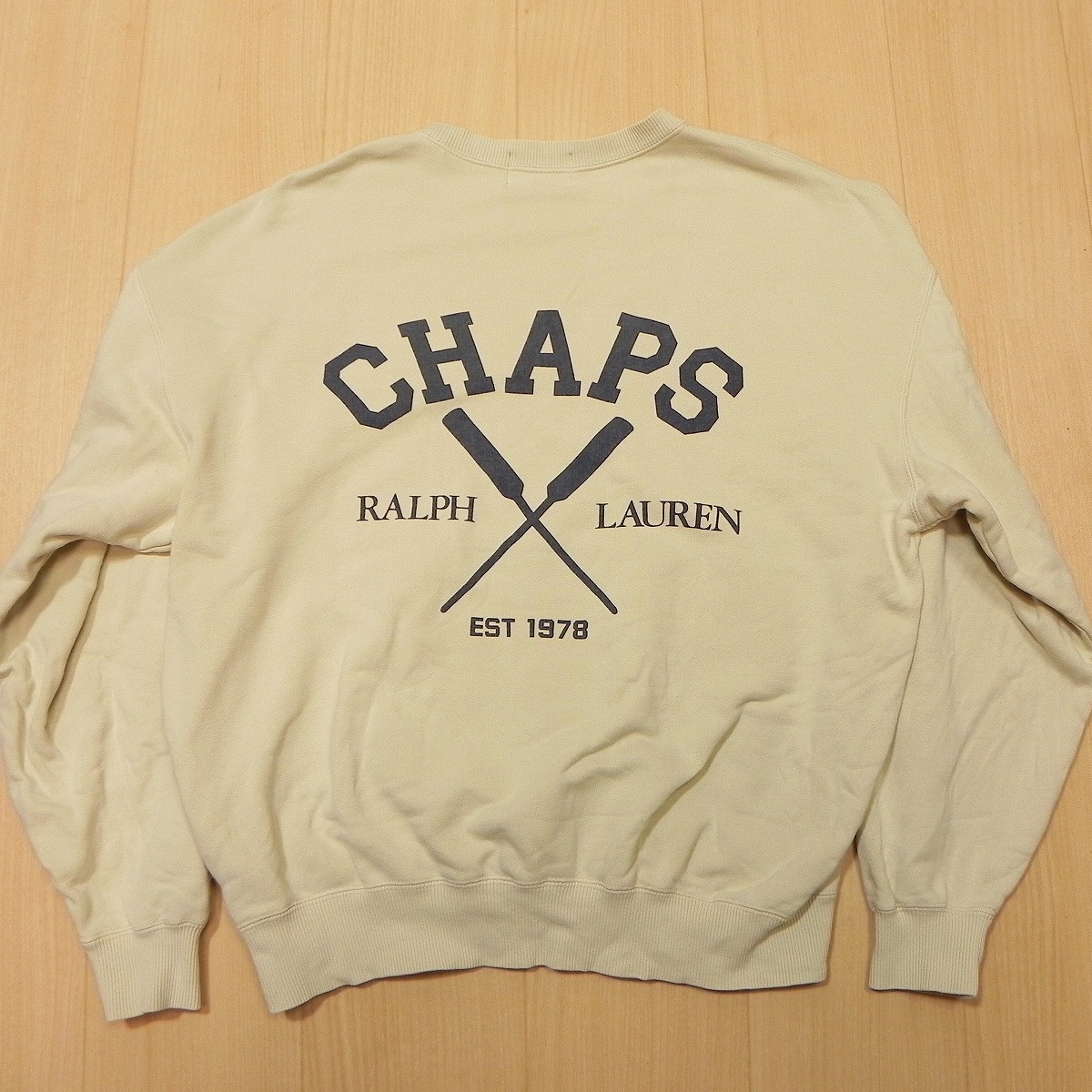 90s 日本製 Chaps Ralph Lauren チャップス ラルフローレン スウェット トレーナー 日登美 綿100 メンズ L 古着 h(トレーナー)｜売買されたオークション情報 ...