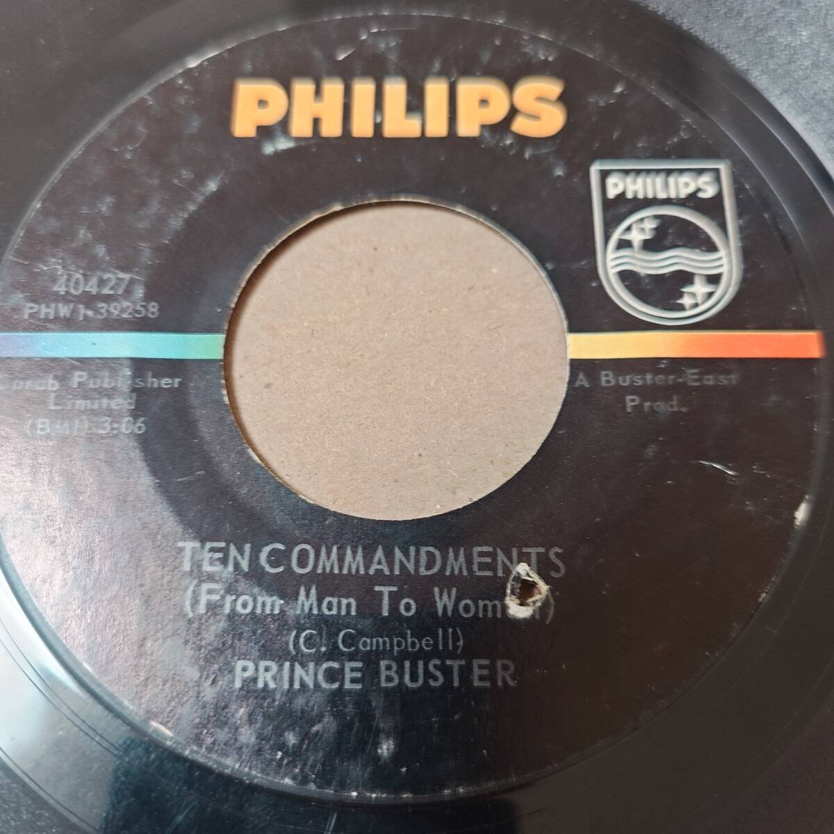 Prince Buster - Ten Commandments From Man To Woman / Don't Make Me To ...