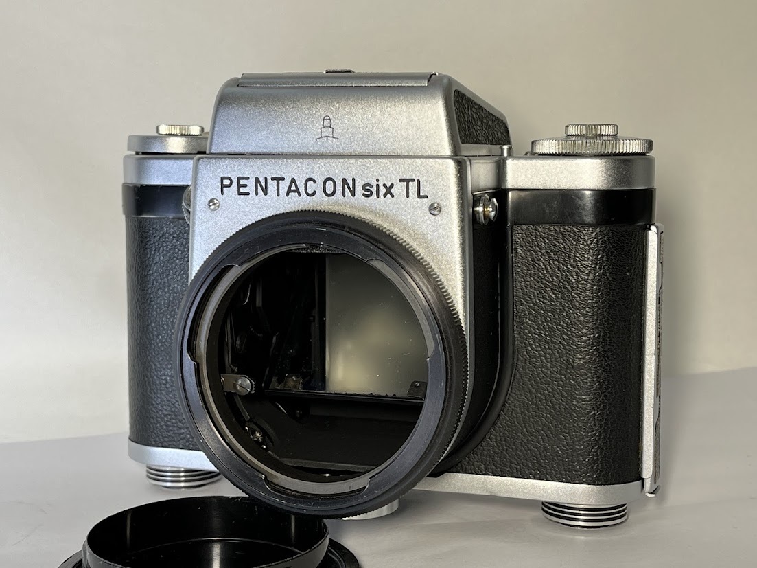 な ペンタコン PENTACON Six TL 旧東ドイツの中判カメラ シャッター全速 セルタイマーOK #1208-1(大判、中判カメラ用)｜売買されたオークション情報、yahooの商品情報 ...