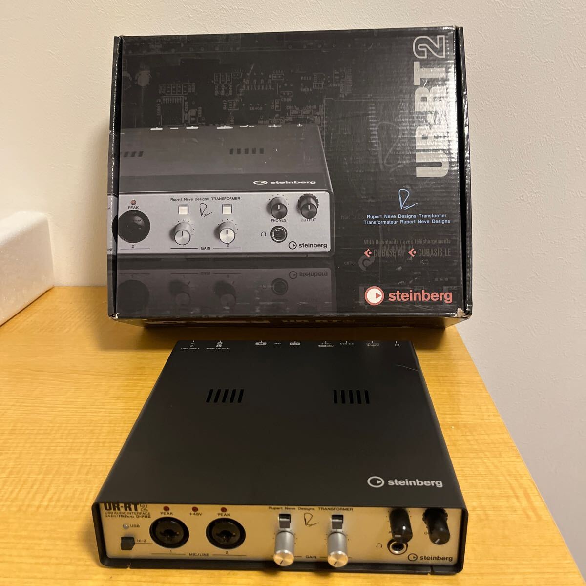 送料含む Steinberg スタインバーグ 対応 USB オーディオインターフェイス UR-RT2(オーディオインターフェース)｜売買されたオークション情報、yahooの商品情報をアーカイブ ...