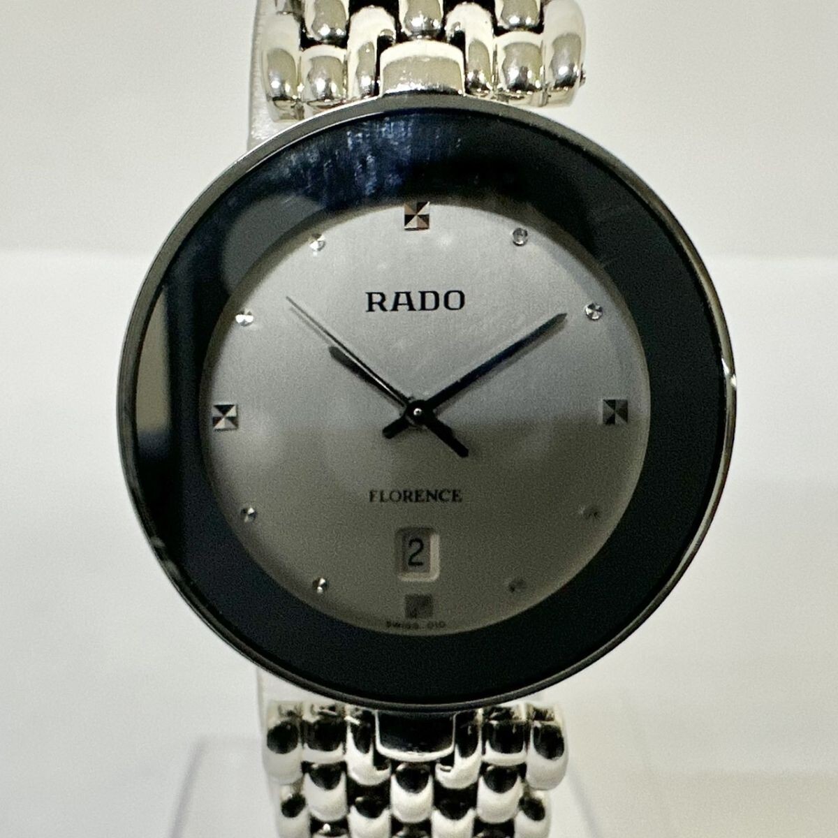 K097-I69-479 RADO ラドー FLORENCE フローレンス デイト クオーツ 129.3742.4 3針 メンズ 腕時計 約33mm(ラドー)｜売買されたオークション情報 ...