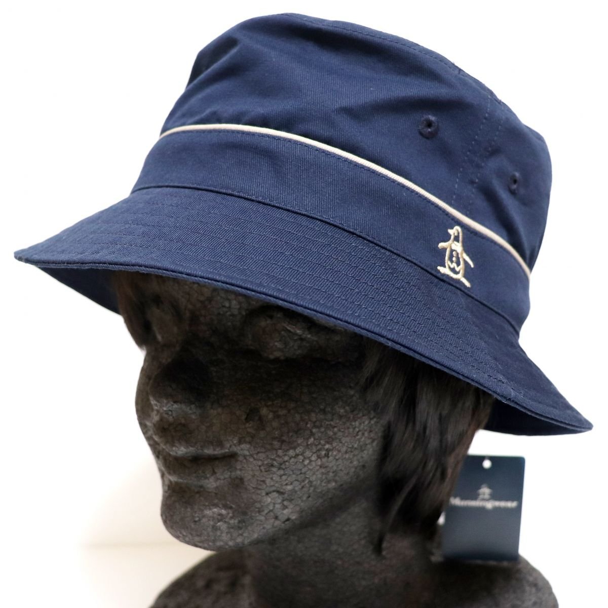 マンシングウェア Munsingwear ゴルフ GOLF メンズ バケットハット ハット 帽子 HAT 紺 WT31622S000131N ...