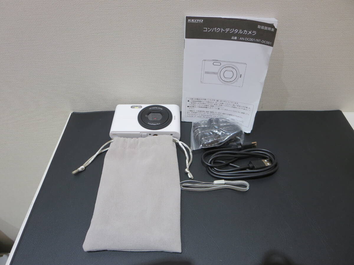 #41687 通電確認済 KEIYO NT-DC001 コンパクトデジタルカメラ(その他)｜売買されたオークション情報、yahooの商品情報をアーカイブ公開 - オークファン（aucfan.com）