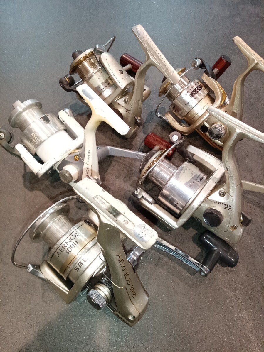 シマノ アルテグラ 2000 アルテグラ XT 2000 4000 エアノス 3000 バイオマスター 1000 5台まとめセット(シマノ)｜売買されたオークション情報、yahooの商品情報を ...