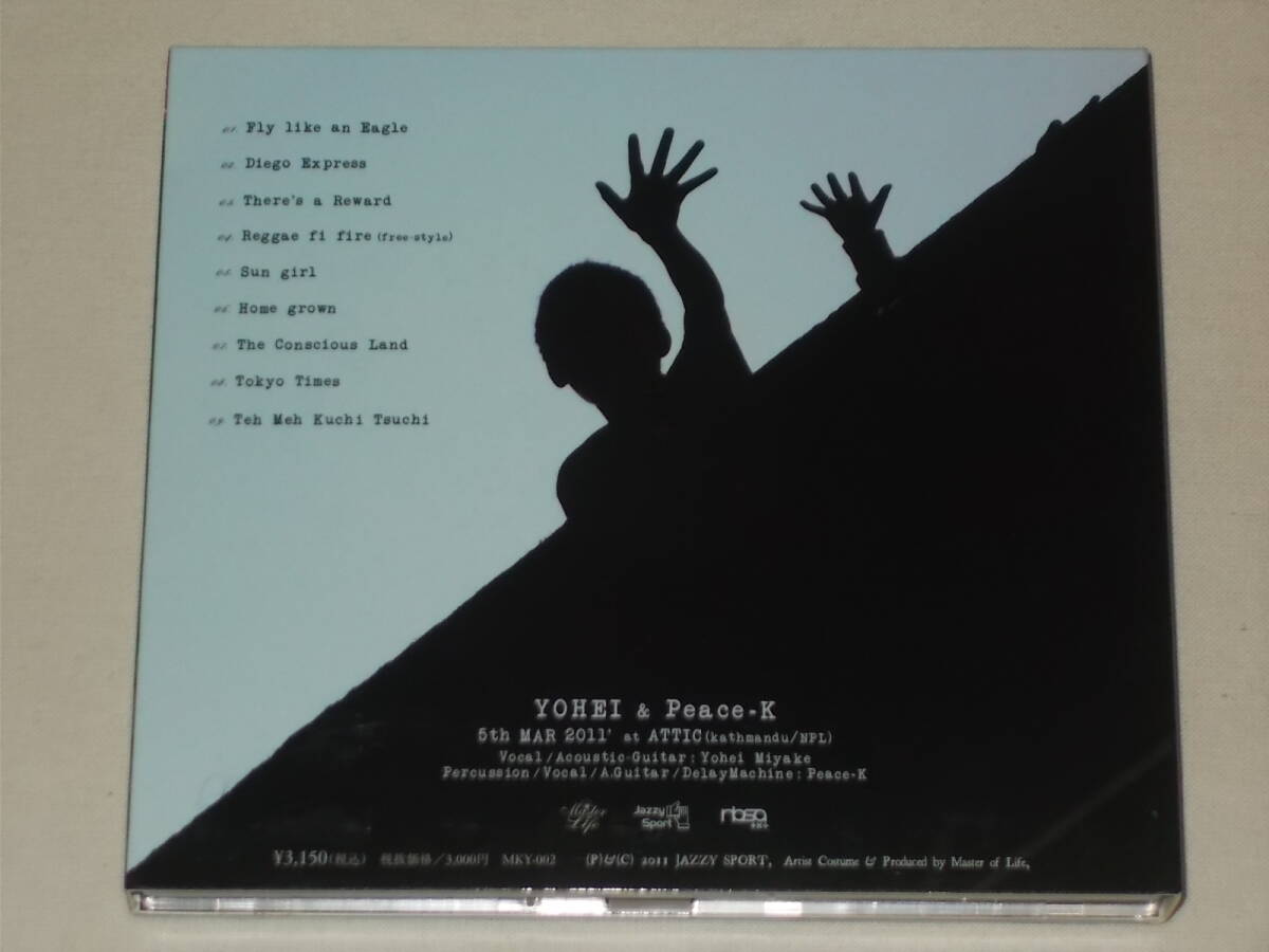 YOHEI & PEACE-K/CD+DVD NEW MOON BLACK OUT KATHMANDU/ライヴアルバム LIVE 三宅洋平 ...