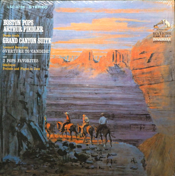 米LP Grofe Bernstein Boston Pops Grand Canyon Suite / Overture To ...