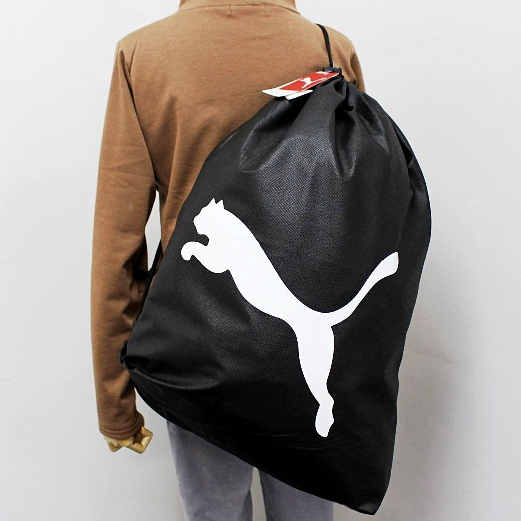 プーマ PUMA メンズ ビッグロゴ 不織布 ショルダーバッグ ワンショルダー バッグ 鞄 黒白 921581-01 VCXZ(ショルダー ...