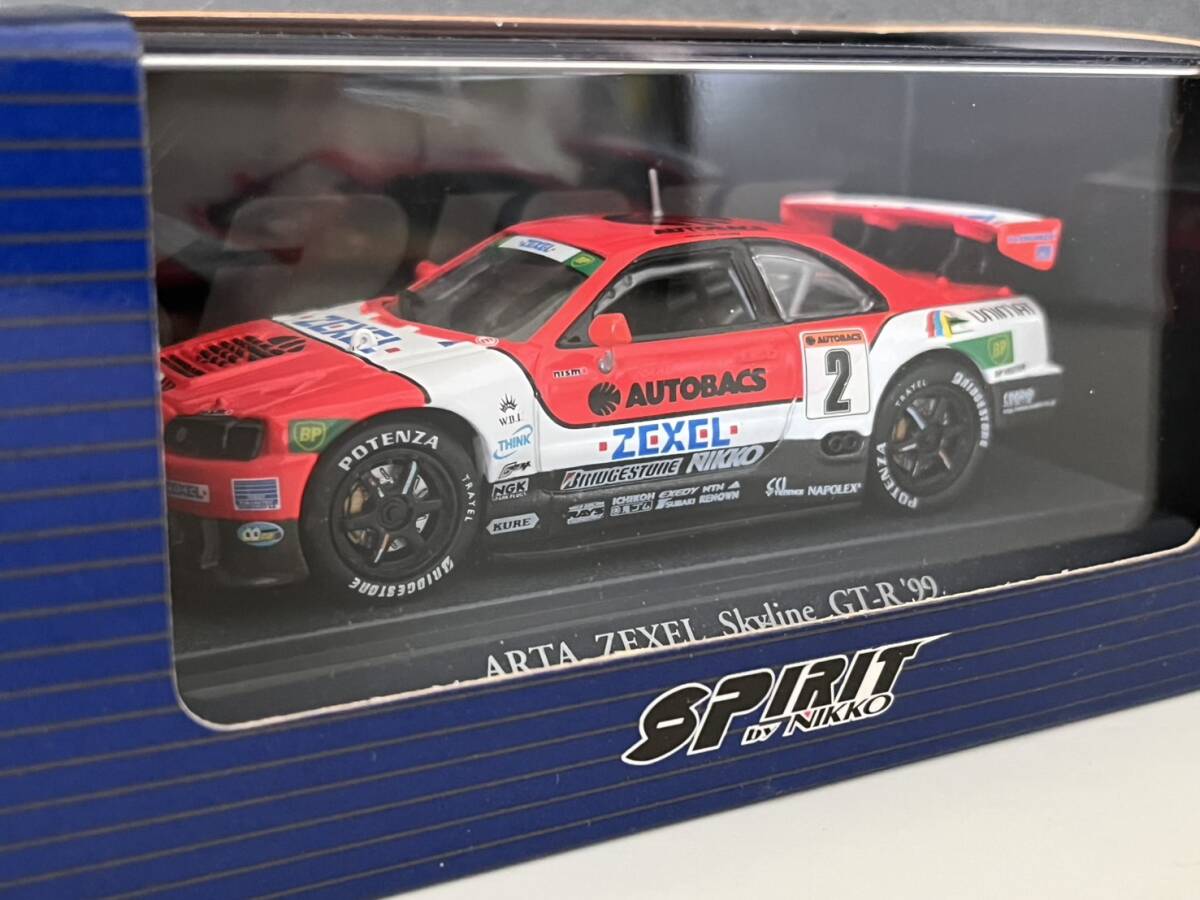 NIKKO SPIRIT by NIKKO ARTA ZEXEL Skyline GT-R '99 A.Suzuki/M.Krumm ニッコー GTカー ARTA 鈴木亜久里/M.クルム ...