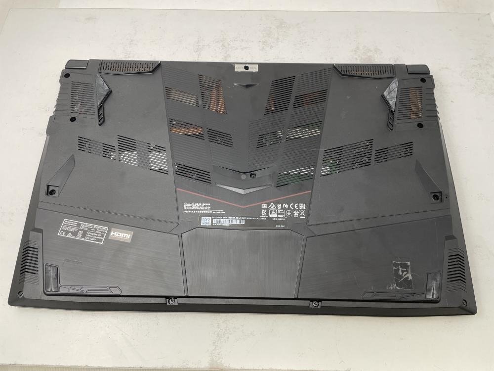 WIN112 バッテリー良好 MSI MS-17F4 GF75 Thin 10SCSR-001JP ゲーミングPC 512GB 16GB ...