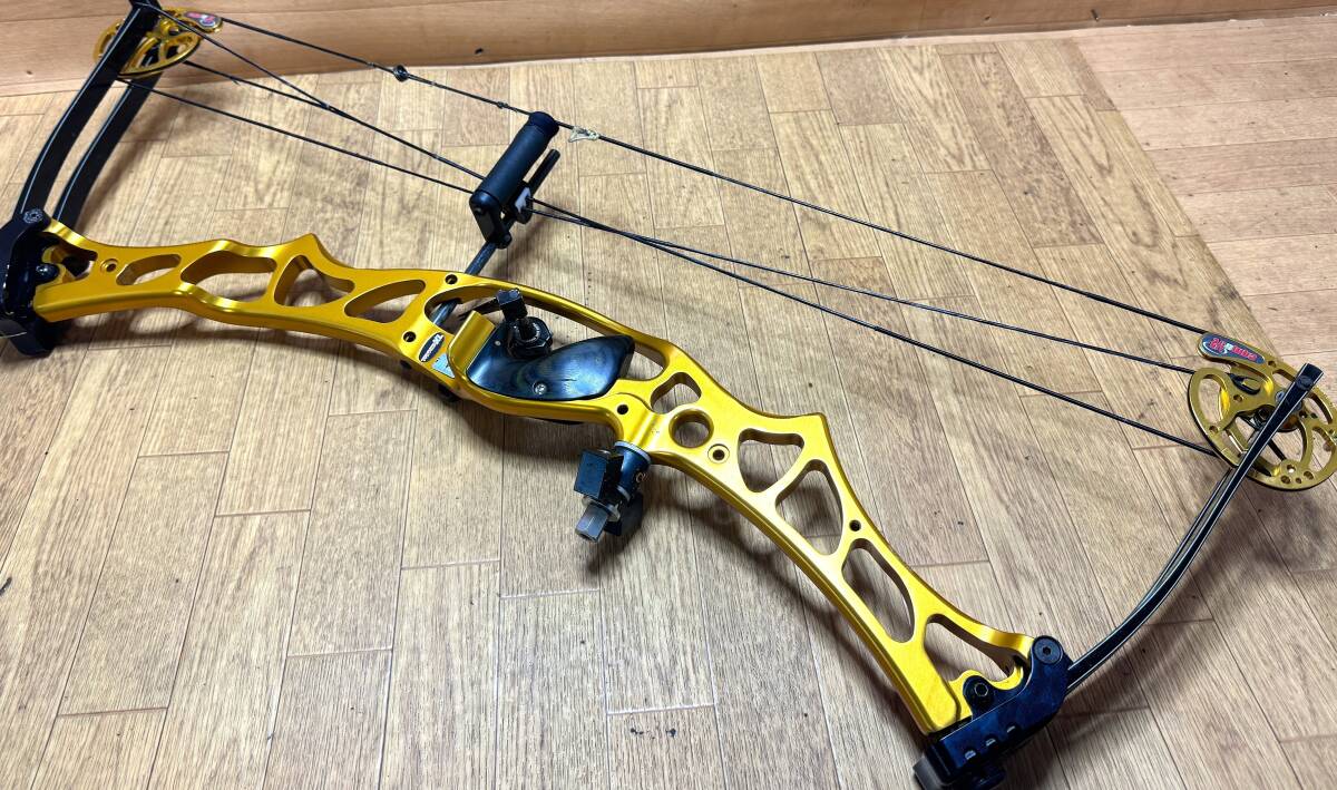 程度良 HOYT TRYKON リミテッドエディション 75周年記念 限定ゴールドカラー アーチェリー コンパウンドボウ(アーチェリー)｜売買 ...