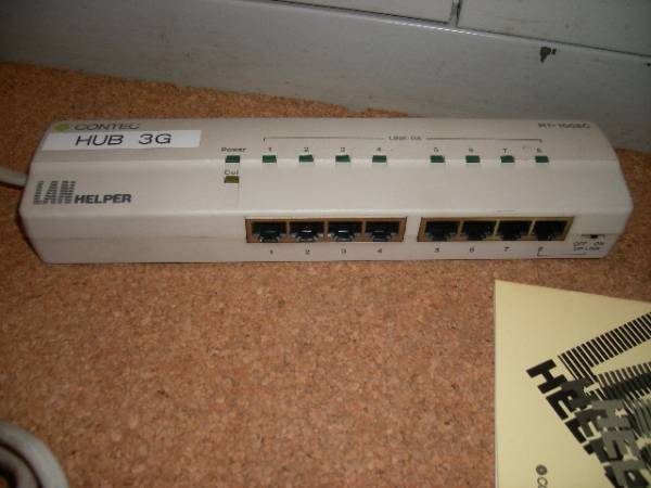 CONTEC LAN HELPER RT-1008C(イーサネットハブ)｜売買されたオークション情報、yahooの商品情報をアーカイブ公開 - オークファン（aucfan.com）
