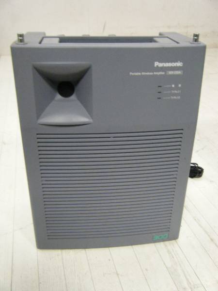 Panasonic 300MHz帯ポータブルワイヤレスアンプ WX-230A(レコーディング、PA機器)｜売買されたオークション情報 ...