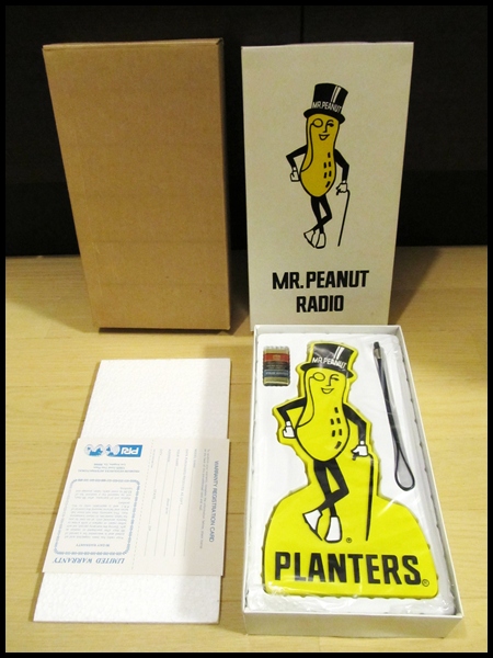 レア Mr.PEANUT ミスターピーナッツ ラジオ 完全品(キャラクター)｜売買されたオークション情報、yahooの商品情報をアーカイブ公開 - オークファン（aucfan.com）