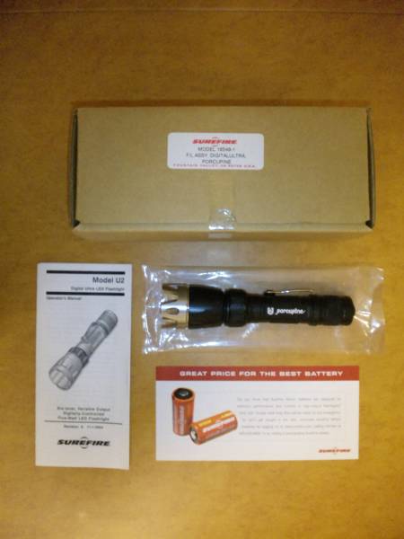 SUREFIRE U2 PORCUPINE ポーキュパイン(ハンディライト、懐中電灯)｜売買されたオークション情報、yahooの商品情報を ...