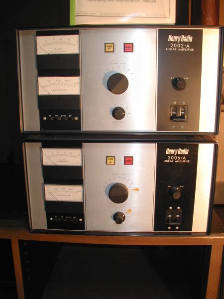 HENRY リニアアンプ2006A/2002A 50MHz/144MHz 3CX800A7×1(固定)｜売買されたオークション情報、yahoo ...