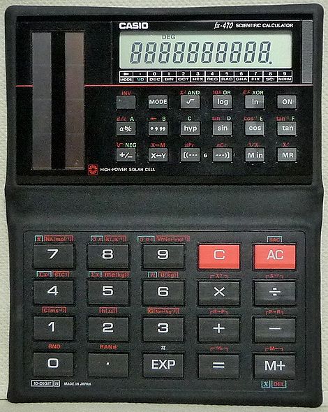 CASIO FX-470 カシオ 10桁 レトロ関数電卓 日本製(カシオ)｜売買されたオークション情報、yahooの商品情報をアーカイブ公開 ...
