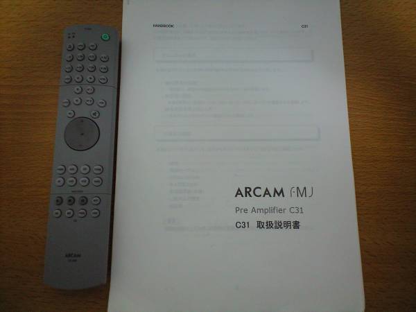 ARCAM C31 プリアンプ(その他)｜売買されたオークション情報、yahooの商品情報をアーカイブ公開 - オークファン（aucfan.com）