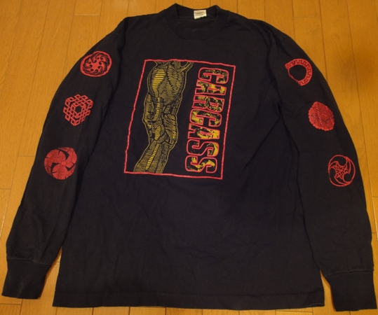 94年CARCASS Tシャツnapalm death/accused/AXCX/gism(Tシャツ)｜売買されたオークション情報、yahoo ...