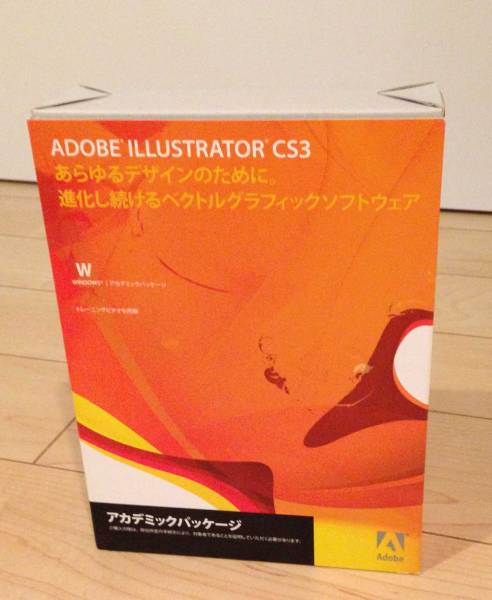 ADOBE ILLUSTRATOR CS3 for WINDOWS アカデミックパッケージ(ドロー)｜売買されたオークション情報、yahooの ...