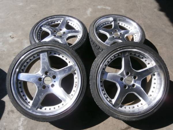 WALDホイール19インチシュトライフェン4本セットY33シーマA1371(5穴)｜売買されたオークション情報、yahooの商品情報を ...