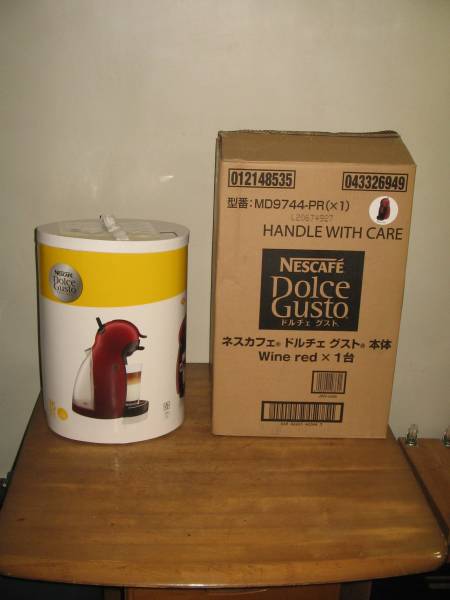 ネスカフェ ドルチェグスト MD9744-PR ワインレッド(コーヒーメーカー一般)｜売買されたオークション情報、yahooの商品情報をアーカイブ公開 - オークファン（aucfan.com）