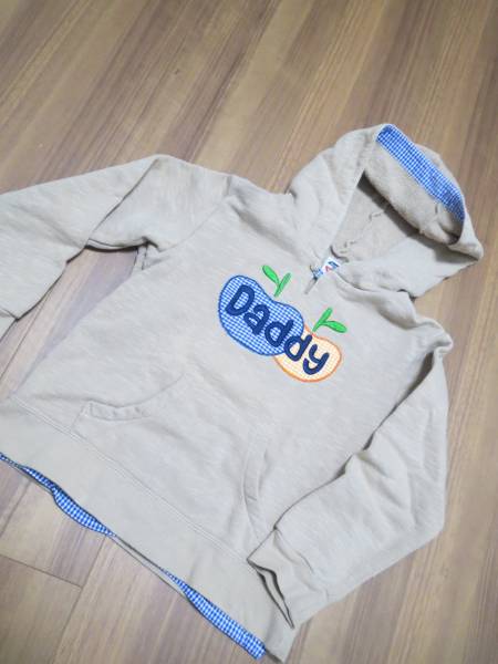 格安 Daddy Oh Daddy ダディオダディロゴパーカ ベージュ(110（105～114cm）)｜売買されたオークション情報、yahooの商品情報をアーカイブ公開 - オークファン ...