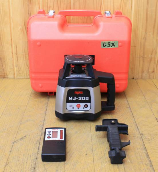マイゾックス 自動整準レーザーレベル MJ-300 測量機器 土木(光学測定器)｜売買されたオークション情報、yahooの商品情報をアーカイブ ...