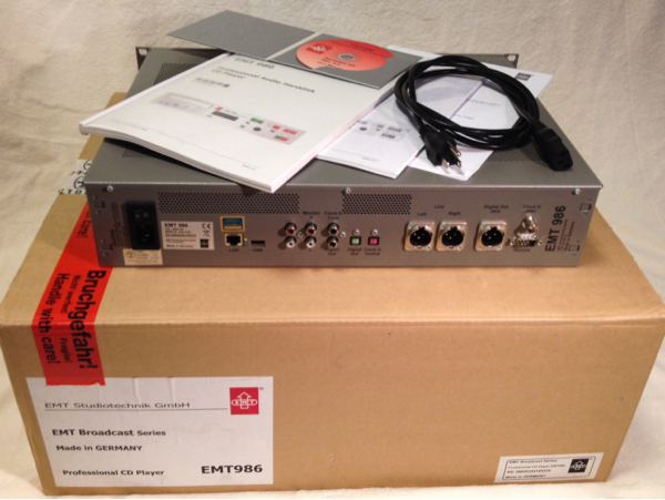 EMT 986 Harddisk CD Player 後期最終型 studer(一般)｜売買されたオークション情報、yahooの商品情報を ...