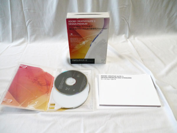 Mac版 Adobe CS3 DESIGN PREMIUM アカデミック版(グラフィックス、映像、音楽)｜売買されたオークション情報 ...