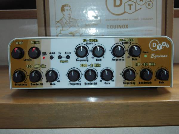D-TAR Equinox パラメトリックEQプリアンプ(エフェクター)｜売買されたオークション情報、yahooの商品情報をアーカイブ公開 ...