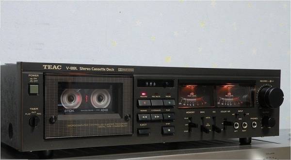 TEAC 2ヘッドカセットデッキ V-8BL ブラック 1円スタート(一般)｜売買されたオークション情報、yahooの商品情報をアーカイブ公開 ...
