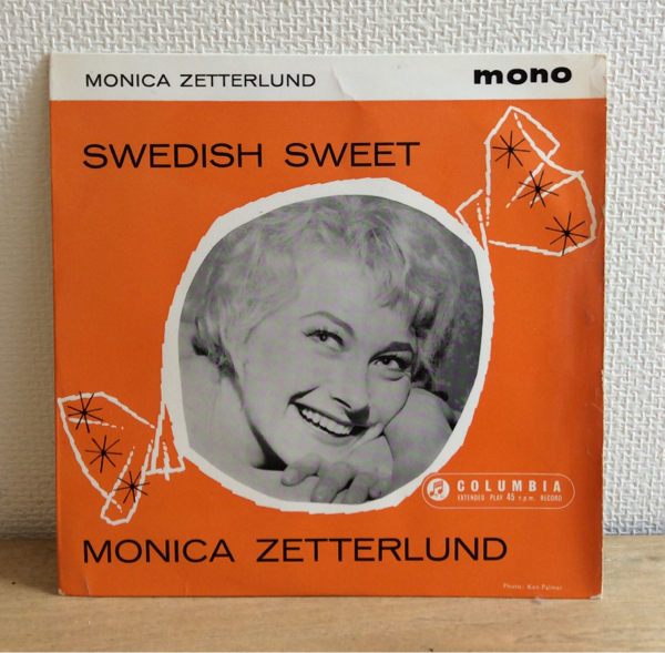 SWEDISH SWEET MONICA ZETTERLUND COLUMBIA SEG 8015 MONO EP(ボーカル)｜売買された ...