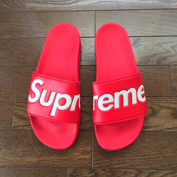 Supreme sandals red サンダル size10 赤 レッド(その他)｜売買されたオークション情報、yahooの商品情報を ...