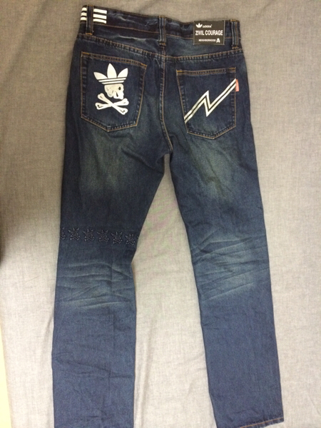 adidas × NEIGHBORHOOD ZIVIL COURAGE デニム ネイバーフッド(ジーンズ)｜売買されたオークション情報 ...