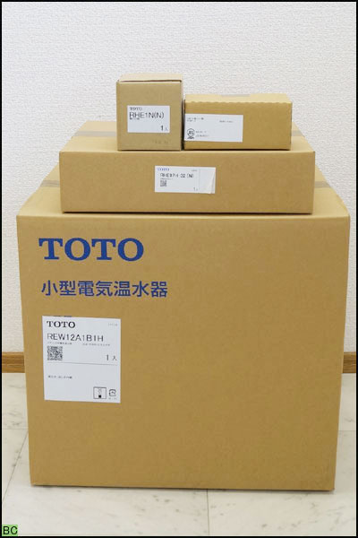 TOTO 小型電気温水器 湯ぽっと REW12A1BHSCM 付属品有(給湯設備)｜売買されたオークション情報、yahooの商品情報を ...