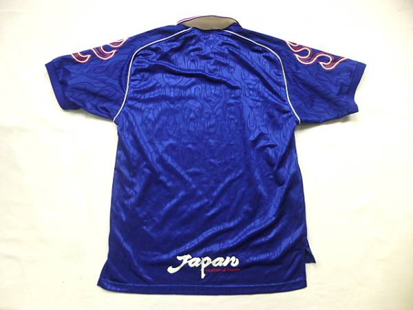 asics 日本製 サッカー 日本代表 炎 ユニフォーム OA710G 2(日本)｜売買されたオークション情報、yahooの商品情報を ...