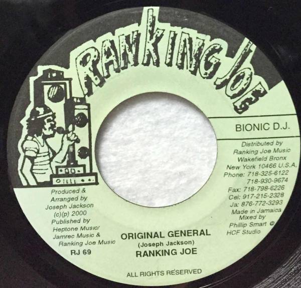 Ranking Joe - Original General ★強烈早口/Generalオケ★