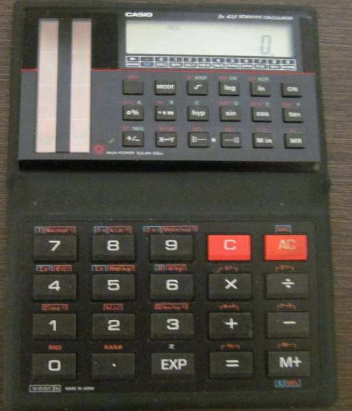 casio 関数電卓 fx-470 品(カシオ)｜売買されたオークション情報、yahooの商品情報をアーカイブ公開 - オークファン ...