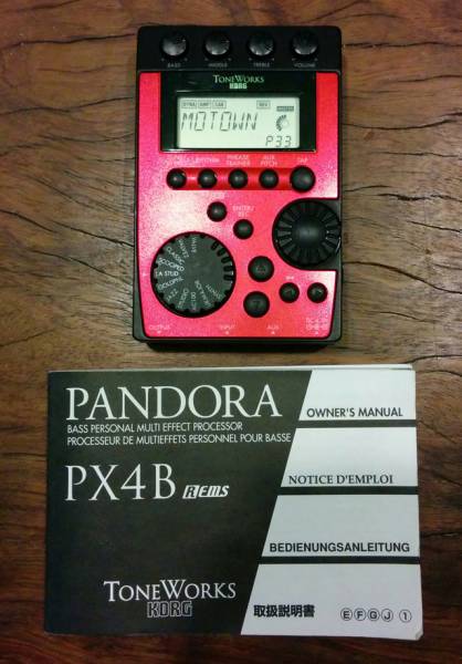 KORG TONEWORKS PANDORA PX4B(マルチエフェクター)｜売買されたオークション情報、yahooの商品情報をアーカイブ公開 ...