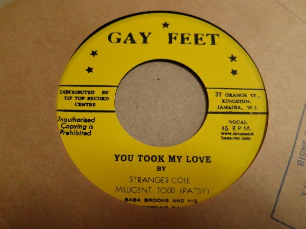 YOU TOOK MY LOVE-STRANGER COLE&PATSY/LIVING SOUL-JO JO(スカ)｜売買されたオークション情報、yahooの商品情報をアーカイブ公開 ...