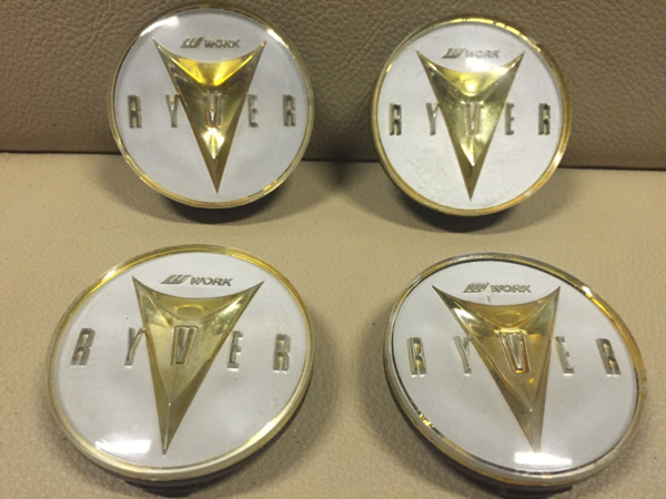 WORK ワーク RYVER レイバー センターキャップ 4枚(社外品)｜売買されたオークション情報、yahooの商品情報をアーカイブ公開 ...